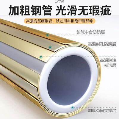 铁艺床米加厚加粗床双人8xMHD2欧式现代简约1米单人铁床1铁.架床