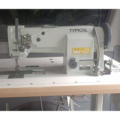 牌双针机GC20608D单双针电脑厚料综合送料剪线三同步缝纫机