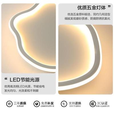 山2025年新款朵led卧中室吸顶灯现意代简约温馨云创房88301间儿童