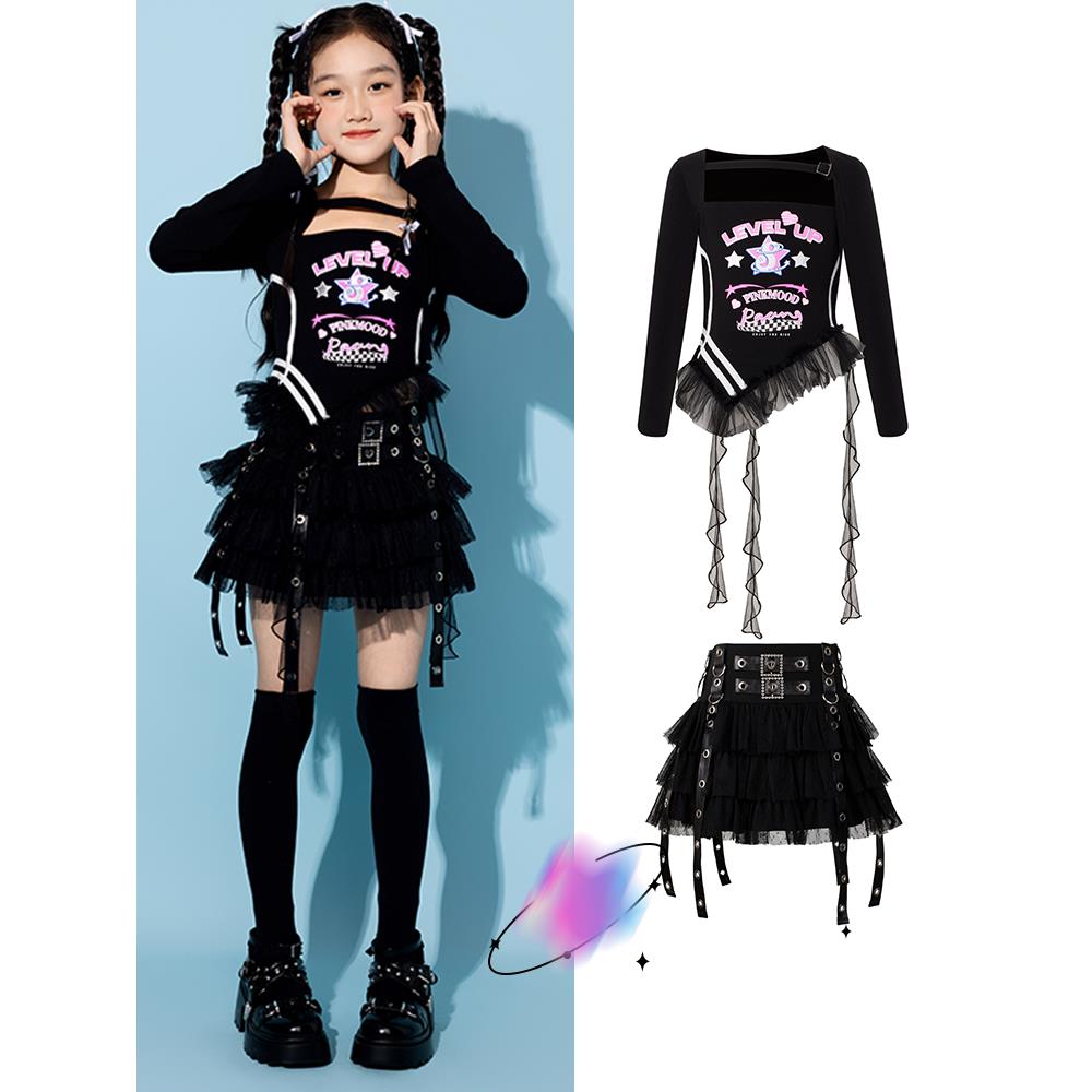 韩舞kpop舞蹈服啦啦队服装女团打歌服blackpink演出服gidle舞台装