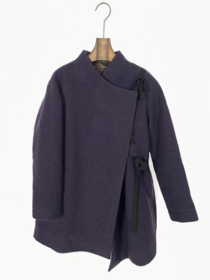 柯罗芭冬季专柜同款紫色茧型棉服  FY3784(7UN) ￥8900