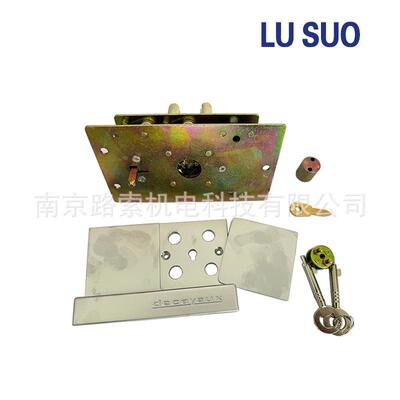 组合式库门机械密锁四金柱调号密锁大型保险柜机码械密码006码锁