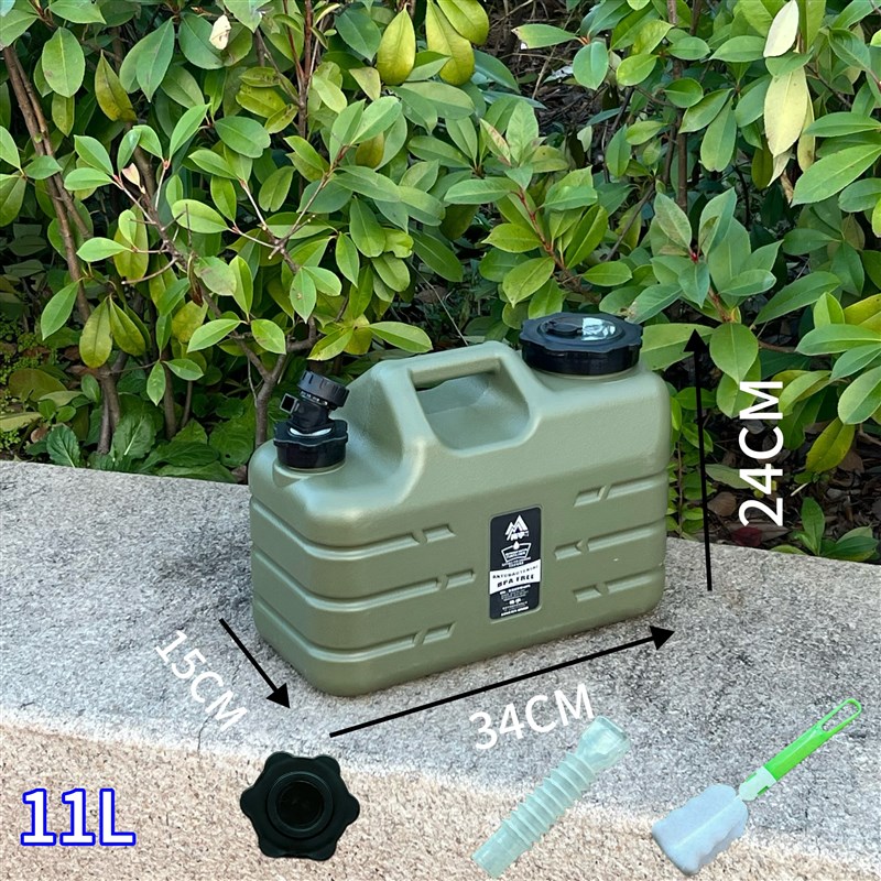 户外露营带龙头便携蓄水桶家用C车载水桶大容量储水箱自驾游