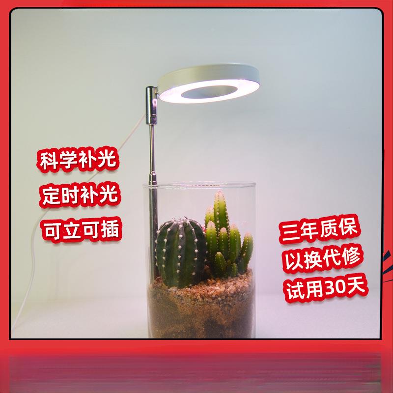 新款FKI灯植物补全光灯定多肉生长灯光谱室内绿植上色光照时植物W
