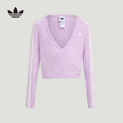 阿迪达斯 （adidas）|（新款）2026秋女大童毛衣外套 LF2884