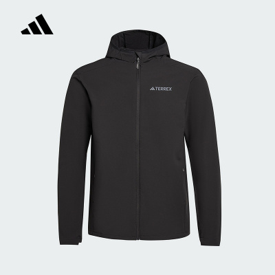 adidas阿迪达斯保暖三合一连帽外套2025冬TERREX男梭织夹克JV6233