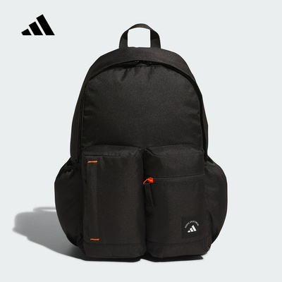 adidas阿迪达斯多口袋大容量学生书包秋冬中性双肩背包 KC0255
