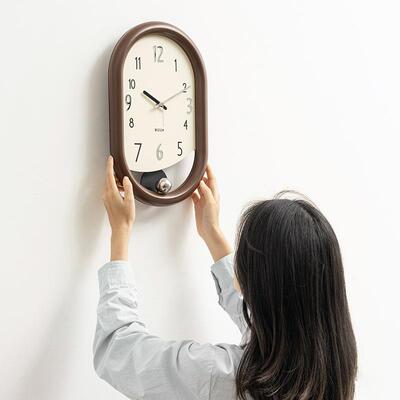 屋准奶风钟油表挂钟客约厅现代简餐厅025新2款时钟aa1#7996挂墙