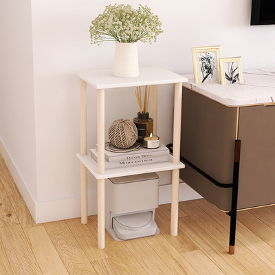 厨房垃圾桶上f方置物架客厅纸篓落地放置木架扫地机器人多层收纳