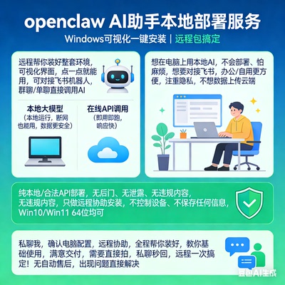 openclaw Clawdbot  Moltbot远程部署【永久售后】