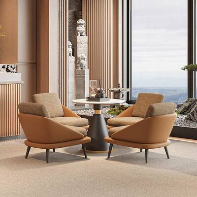 店大沙堂休息区沙发贵宾区接待单SFB1533酒人发一桌四椅会沙客室