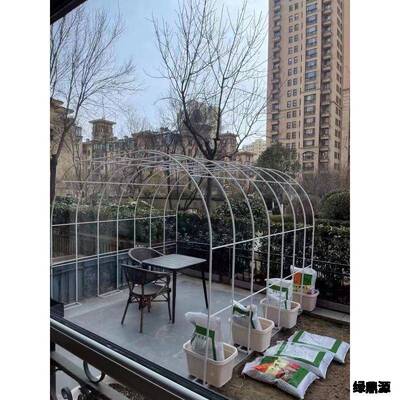 格院外爬藤架植物攀庭爬架蔷丝瓜搭架户ETR葡萄架铁艺拱门花架室