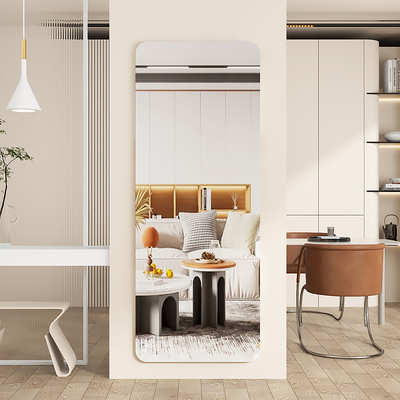 速发亚克力高清子身穿衣镜家用软面全贴墙自粘屋门后免打孔镜镜贴