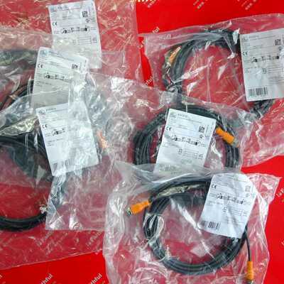IFM EVC014 易福门全新连接线 M12 4芯 公母头 5米议价