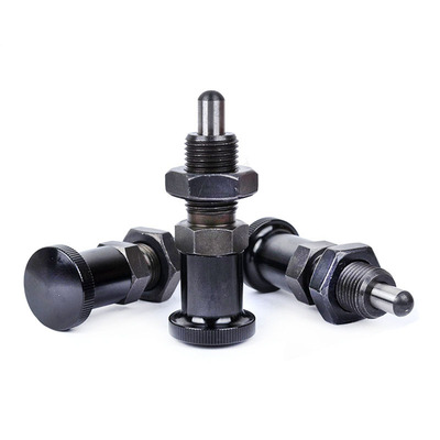 自锁型球面分度定位销PXYAN/PXYKN5/6碳钢旋钮柱塞8/10细牙12/16L