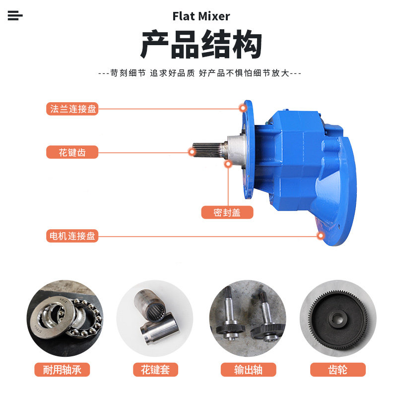 螺旋减速机165/219/273马达齿轮减速箱配件2N0/28齿水泥绞龙变速