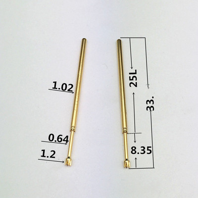 INGUN探针GKS075 225 120 A2000H 七爪探针  1.0测试针 测试套管