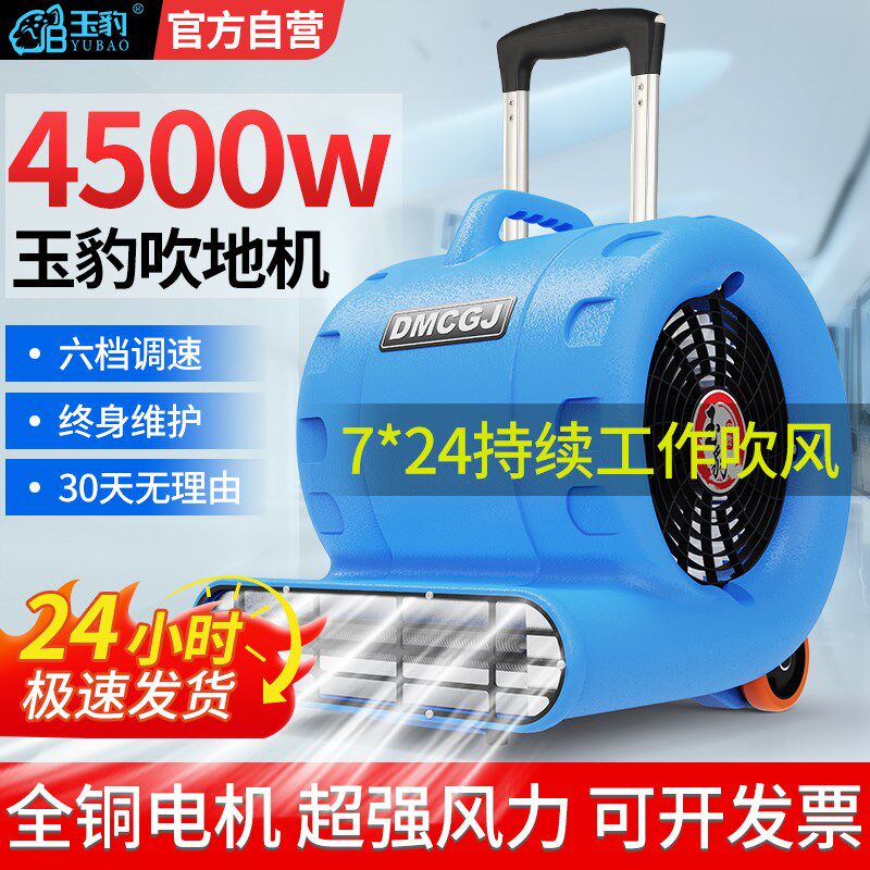 吹地机地面吹干j机商用大功率吹风机家用卫生间厕所地面强力除湿