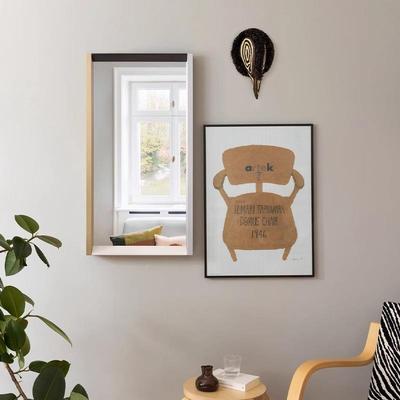 拼色试衣镜挂墙全身穿镜贴墙不变形真实镜家用装L33567饰镜高清子