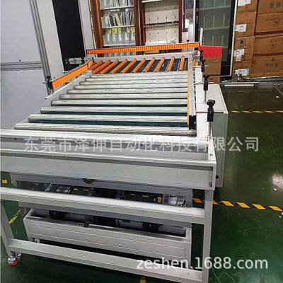 辊轮输送机输送线 动力包胶滚轮线流水线 厂家优惠输送设备生产线