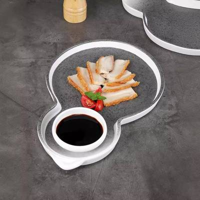 密仿瓷酒店餐XAJ手厅凉菜盘子特色意胺境菜日式网红带商把柄盘餐