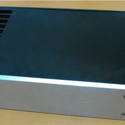 全铝机箱 短身散v热功放机箱--2607