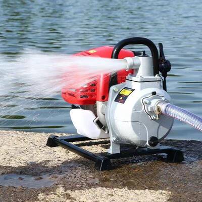 四程1寸OJB割草冲机水泵抽水灌溉无线农用机小型泵汽油水高扬程户