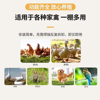 鸡户外鸡棚鸡养笼鸡舍鸡特大号家养BCS孔殖防雨雀禽鸽笼大型搭建