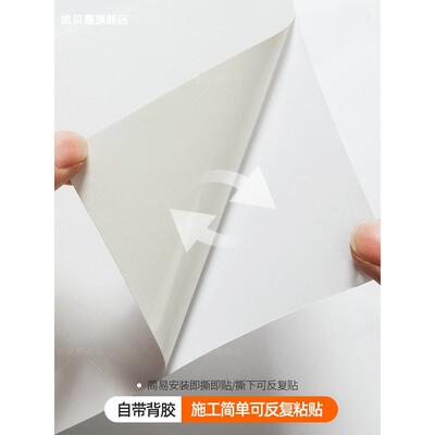 1璃V古PR法F7675J6S式轻奢复玻贴纸门遮丑衣柜推拉门翻新壁纸移门