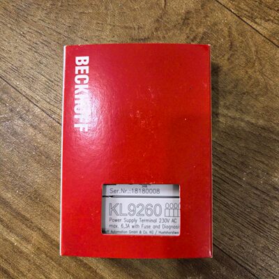 KL9260 倍福工控模块 工业自动化供电端子议价维修