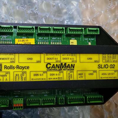 SLIO 02 CANMAN控制器 Rolls-Royce工业工控模块议价维修