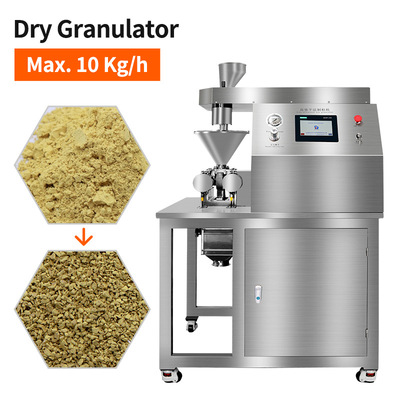 Dry granulator or roll compactor or extruder