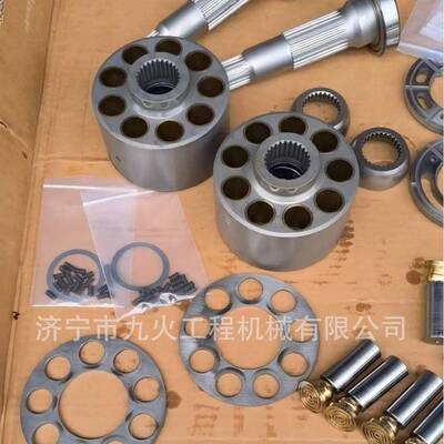 挖摆掘机SK210230GHR250泵胆柱塞摇配油盘壳九孔盘球铰体