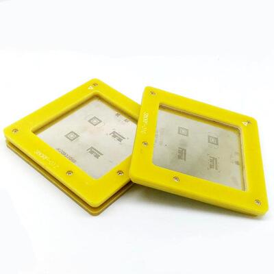 HMIL厂家eMMCe105MP字库玻U纤材质四合一植球维台治具BGCA修植球