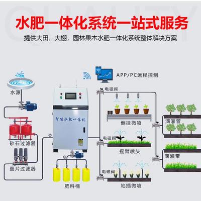 全动智能水肥一体农业滴RMF自灌精准施肥一机农用灌溉水肥机体机