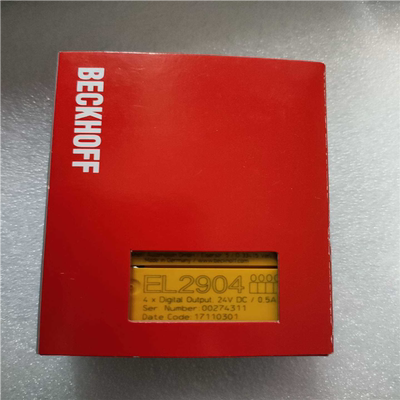 倍福EL2904安全模块，全新正品未拆封顺丰包邮。~议价