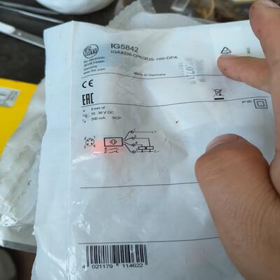 (议价)易福门接近开关IG5842，未开封，议价