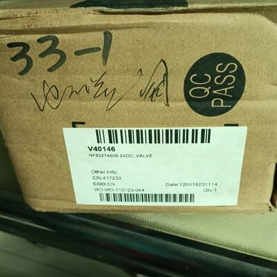 阿斯卡ASCO电磁阀NF8327A606 24DC~议价