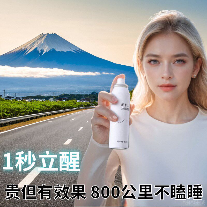 开车防困神器提神醒脑长途打瞌睡提醒器司K机疲劳驾驶犯困冰爽喷