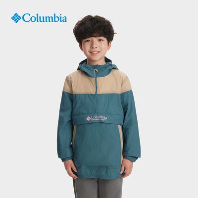 Columbia/哥伦比亚 户外儿童连帽运动野营舒适旅行外套 SY8733
