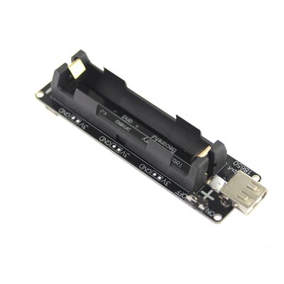 树莓派 18650电池座兼容2B/3B V3 树莓派UPS 过充保护 5V