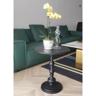 茶几小无品牌/户阳台美式几艺客厅头角小户型圆极桌轻边户型小简