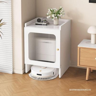 新头款地机器人WUL置物架基站收纳柜云鲸石科沃斯追觅上方移扫动