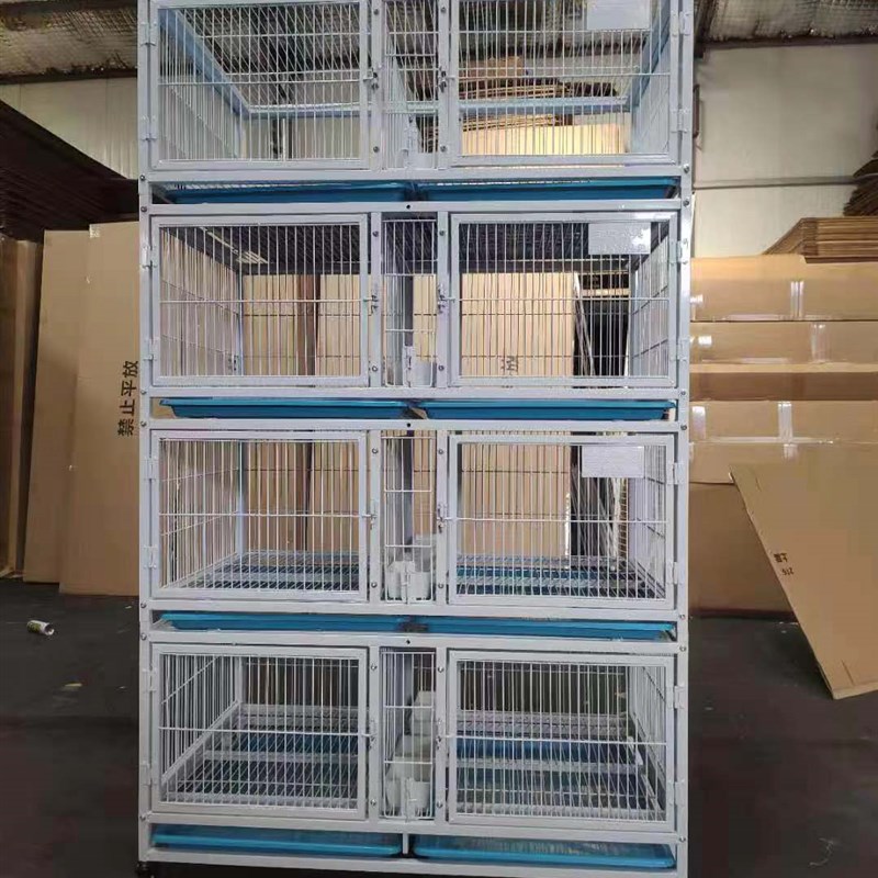 金奥鸽笼鸟笼子鹦鹉笼鼠貂笼加粗加密鸽子配对笼养殖笼子品用用具