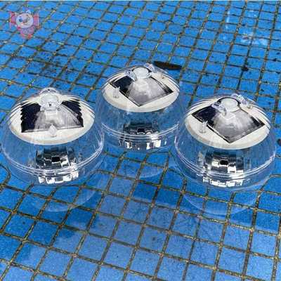 LED漂浮水池灯led灯光新款太阳能灯水面装饰灯庭院水漂球控X20
