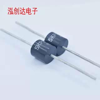 5KP24A 大功率单向TVS管 5KP24CA 5000W双向瞬变抑制二极管 R-6