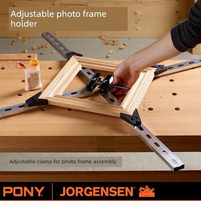 PONY JORGENSEN小马可调相框夹直角夹相框夹子木工90度角夹