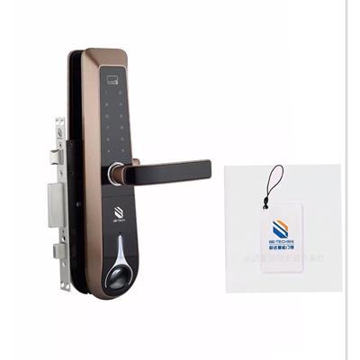 必达智能锁感应门卡指纹锁门禁卡i8 电子锁mini磁卡便携式恒大