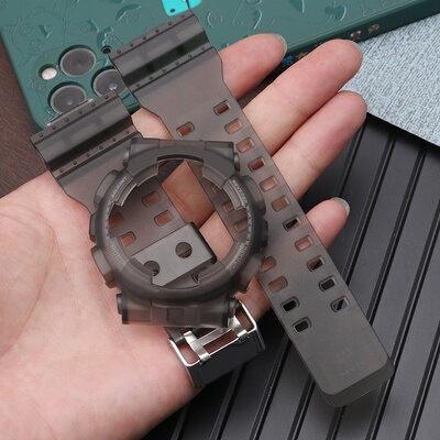 适配卡西欧GA-110GB/CR/SKE/LS冰韧GA100/140 5146非原装表带外壳