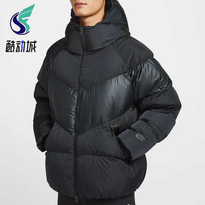 Nike/耐克正品2025冬季款男士日常连帽套头运动羽绒服IB2961-010